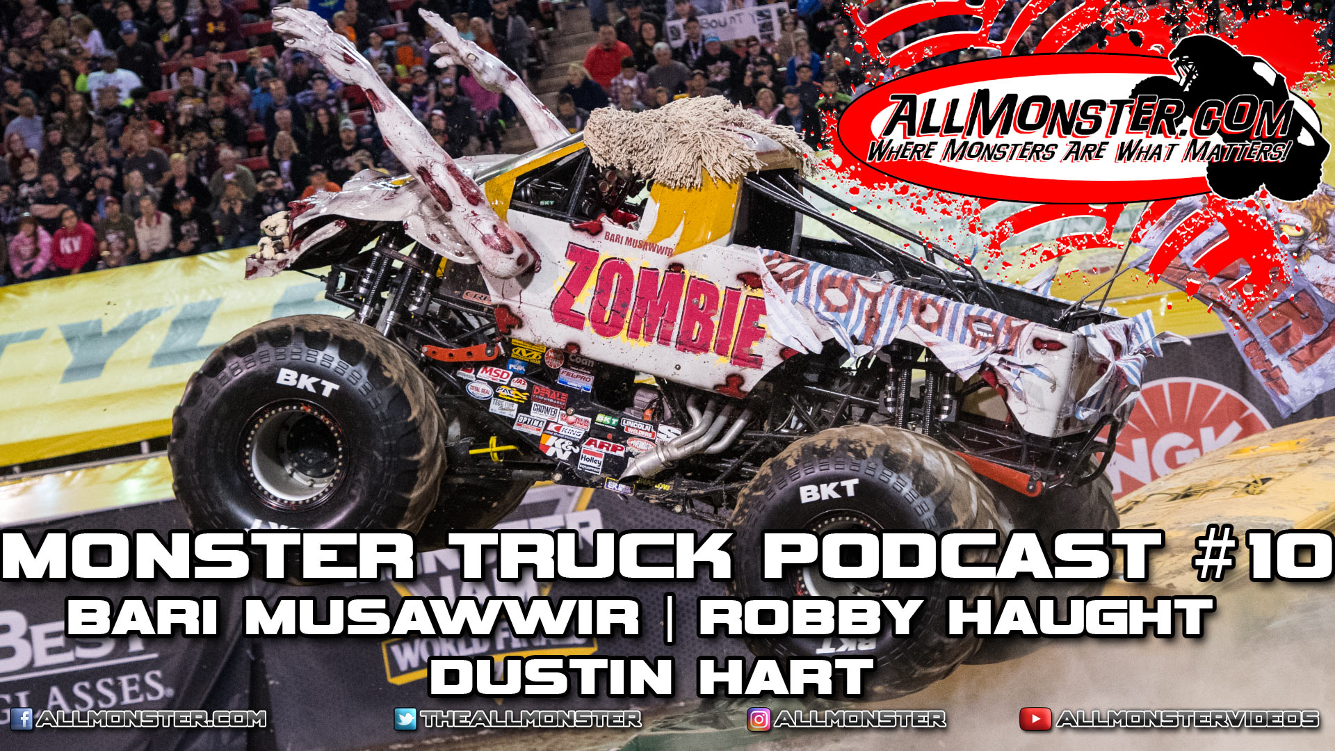 Monster Truck Podcast #10 - Bari Musawwir (Zombie Monster Jam Truck)